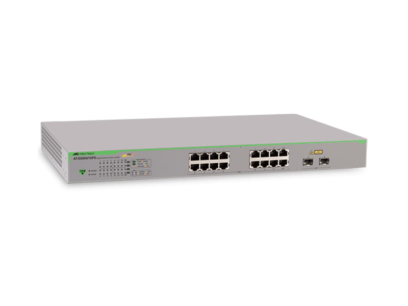 Allied Telesis AT GS950 16PS 50 PoE Switch