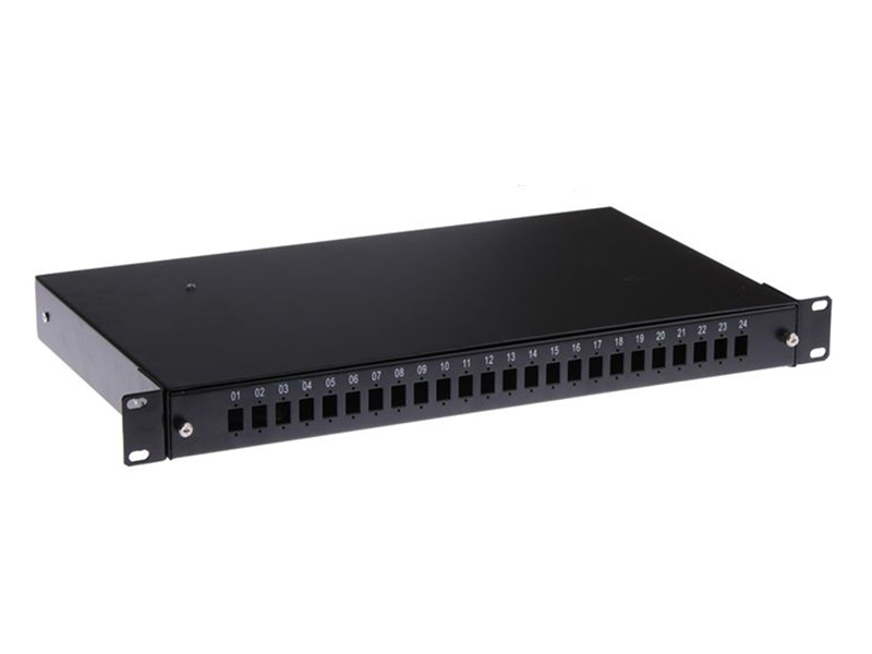 Hcs Sc 24 Port 19 Inch Fiber Optik Rack Tipi Boş Patch Panel